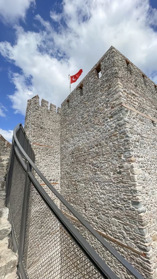 Anadolu Hisar Castle.istanbul.Bosporus. Stock Image - Image of nature ...
