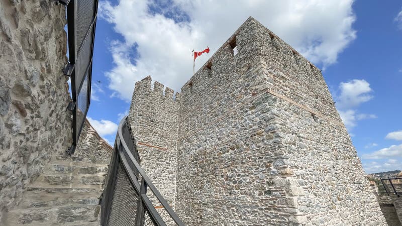 Anadolu Hisar Castle.istanbul.Bosporus. Stock Photo - Image of ...