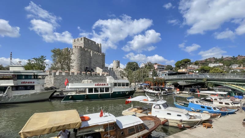 Anadolu Hisar Castle.istanbul.Bosporus. Editorial Photography - Image ...