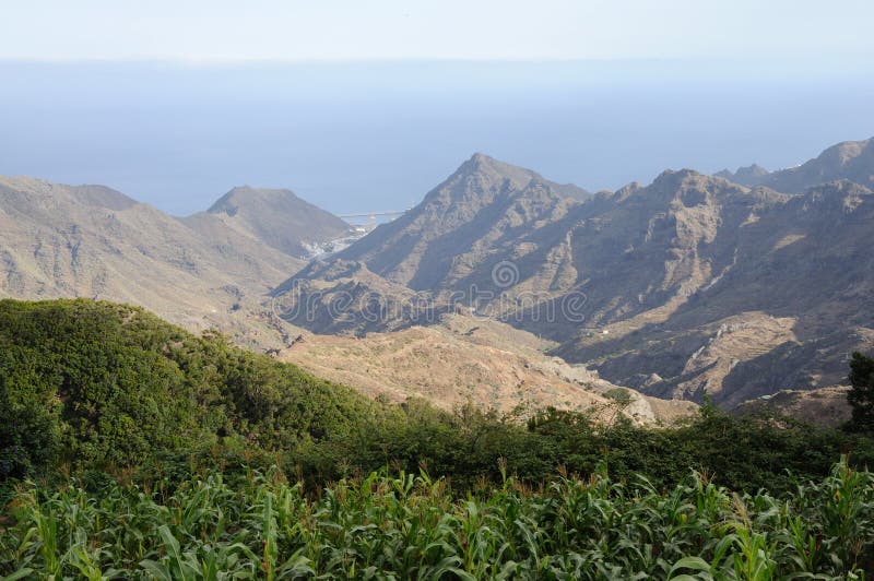 Anaga Mountains, Tenerife Spain Stock Image - Image of spain, park ...