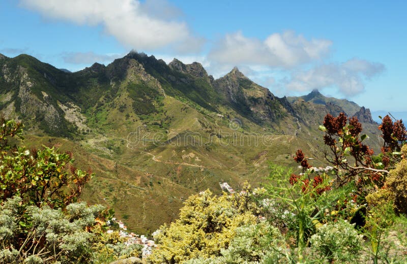 Anaga mountains stock photo. Image of rural, national - 74058646
