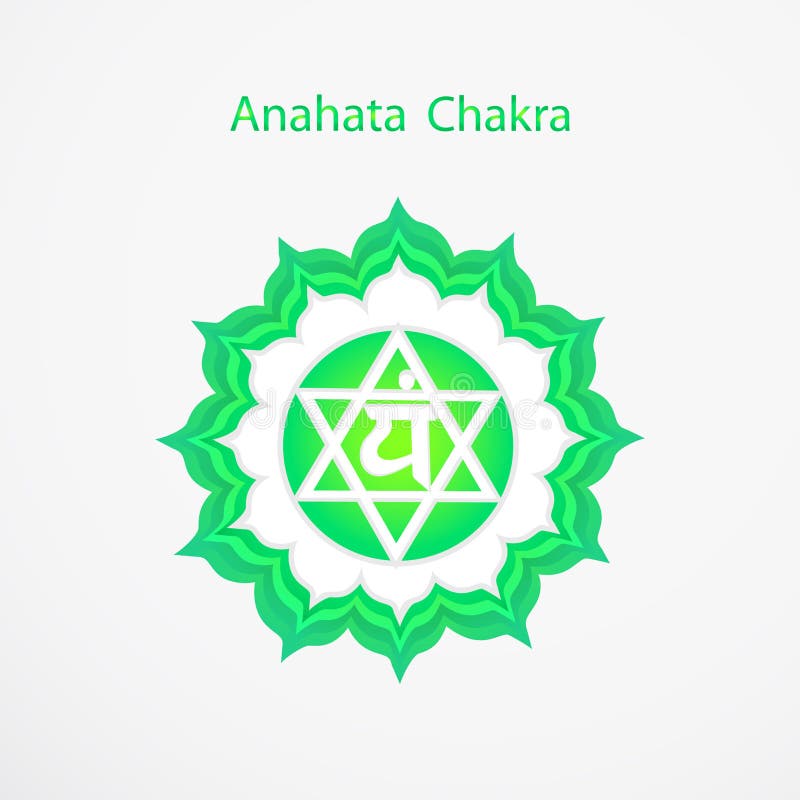 Anahata chakra stock vector. Illustration of artistic - 49269952