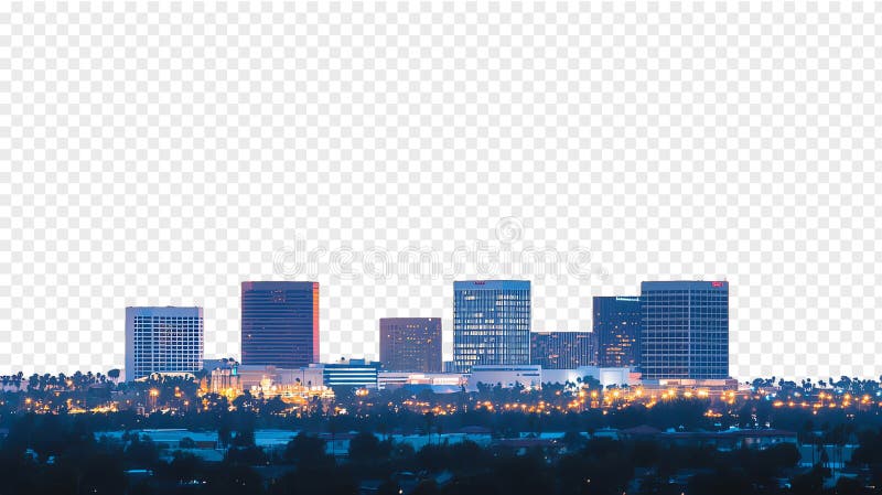 Anaheim city skyline stock illustration. Illustration of black - 341508633