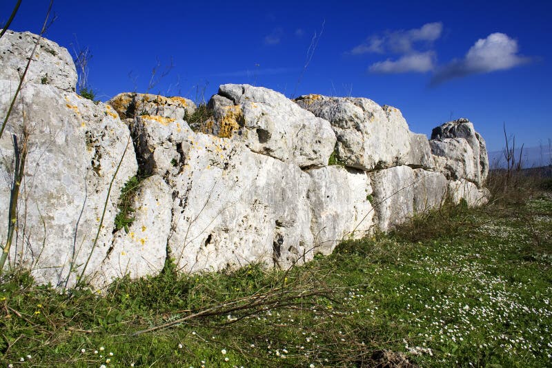 Anaktoron stockbild. Bild von syrakus, wolke, aufgeben - 4443059