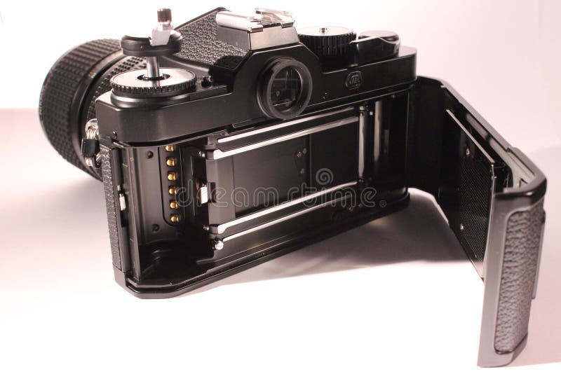 Analog Camera Body ,rear Side Stock Photo - Image of body, analog ...