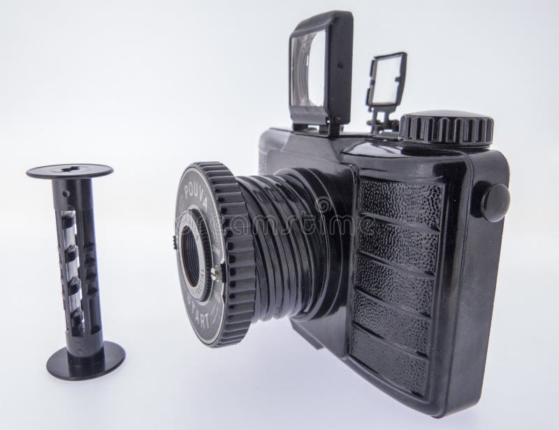 Analog Camera and Slide Photographs Editorial Photography - Image of ...