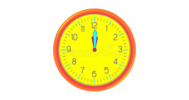 12 O Clock Stock Illustrations – 146 12 O Clock Stock Illustrations ...