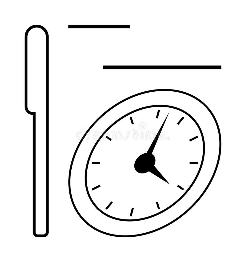 Clock Pen Tool Stock Illustrations – 2,583 Clock Pen Tool Stock ...