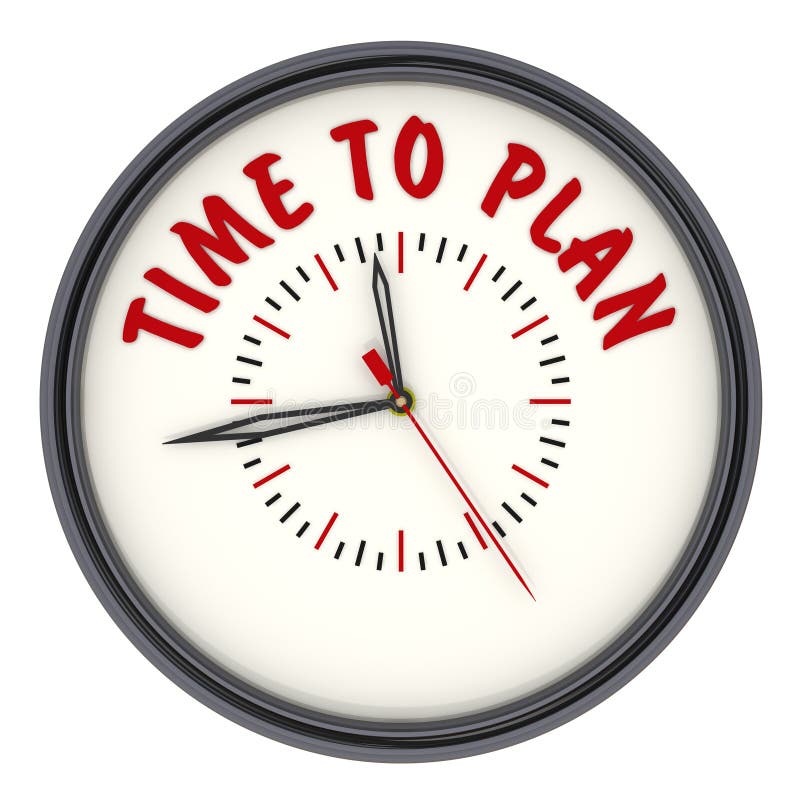 Time To Plan Clock Stock Illustrations – 2,377 Time To Plan Clock Stock ...