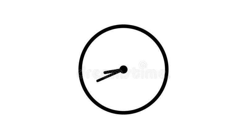 Analog Clock Spinning Animation. Stock Footage - Video of lapse, hour ...