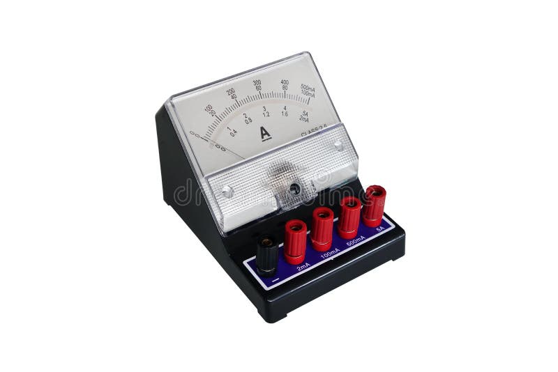 Voltmeter and Ammeter for Measuring Voltage and Electric Current ...
