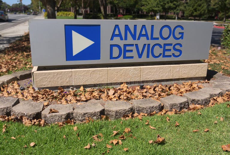 Analog Devices Logo editorial photography. Image of business - 16530127