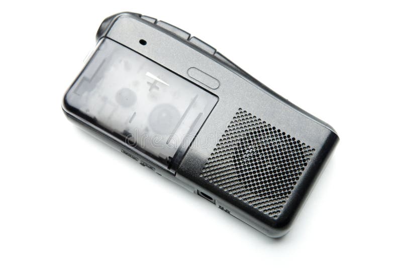 Analog dictaphone stock image. Image of electrical, personal - 42395511
