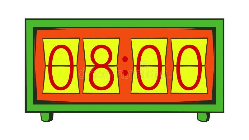 Flip Clock Animation Counting from 00:00 To 23:59 with White Numbers on ... Flip Clock Animation Counting from 00:00 To 23:59 with White Numbers on ...