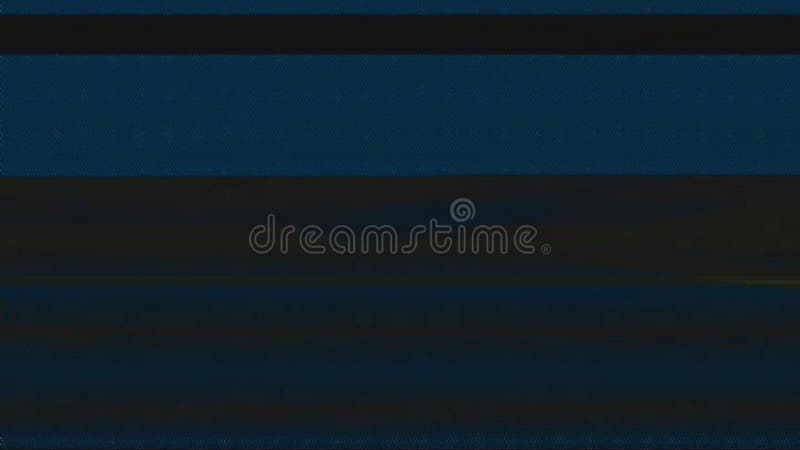 Analog Glitch Computer Distortion Grain Stripes Stock Illustration ...