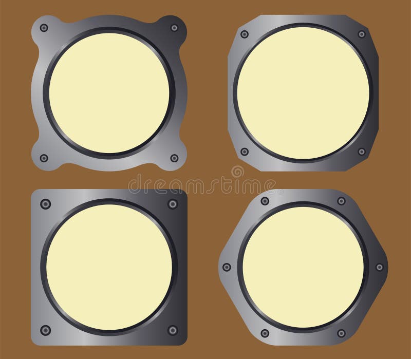 Analog instruments frame stock vector. Illustration of optical - 53365619