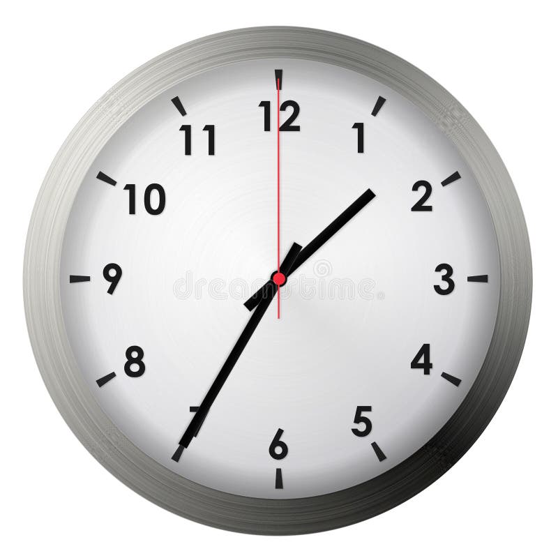 Seven Thirty Clock Stock Illustrations – 43 Seven Thirty Clock Stock ...