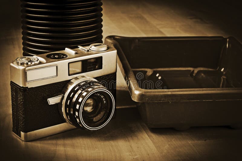 Analog Photography Equipment Stock Photo - Image of film, ancient: 32752470