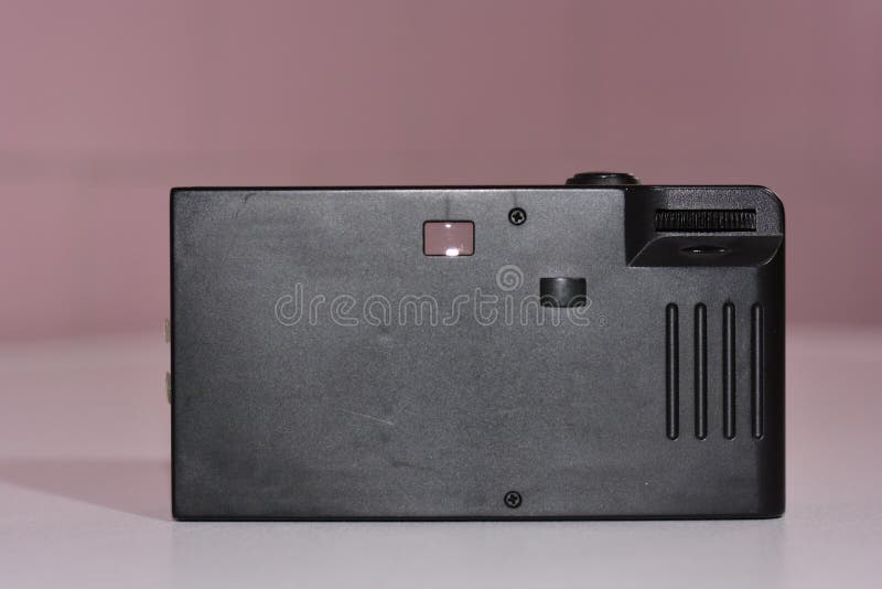 Analog Single Use Camera with Flash. Editorial Stock Photo - Image of ...