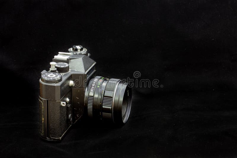 SLR Analog Cameras of the Soviet Era Stock Photo - Image of optical ...