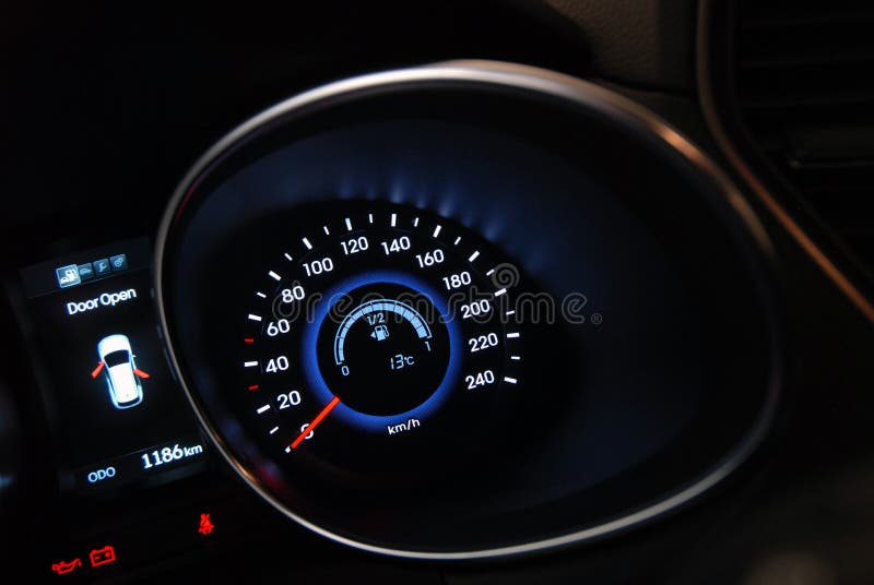 Analog speedometer stock image. Image of race, measurement - 35848817