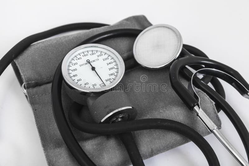 Analog sphygmomanometer stock photo. Image of background - 30790560