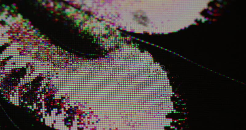 Analog Static Screen Scratch Overlay Grunge Grain Stock Video - Video ...