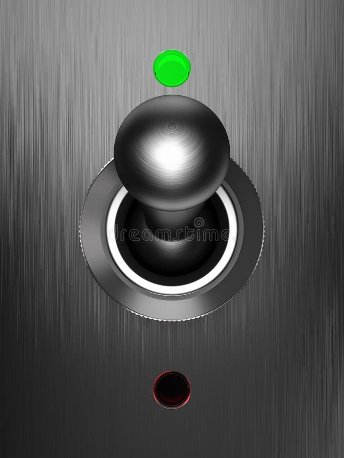 Cool Realistic Toggle Switch Grey Color. Vector Stock Vector ...