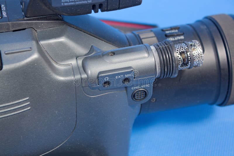 Analog Video Camera V2 stock image. Image of camera, recording - 9864885