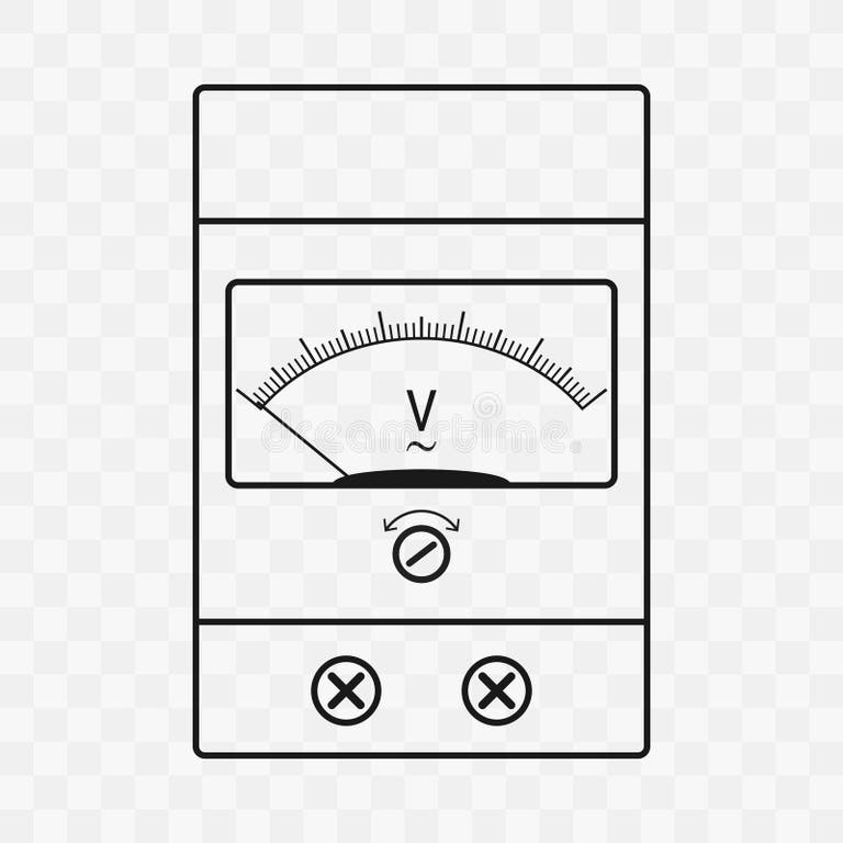 Voltmeter Device Stock Illustrations – 2,192 Voltmeter Device Stock ...