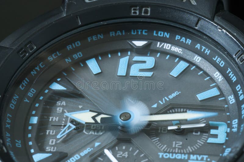 Movement of time black stock photo. Image of black, efficient - 4092236