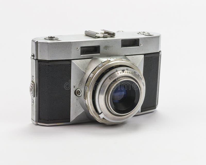 Analoge camera stock afbeelding. Image of bruin, klein - 34611449