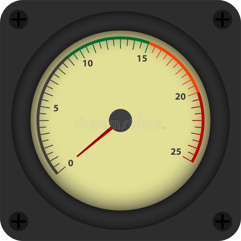 Analogic instrument stock vector. Illustration of measure - 45426767