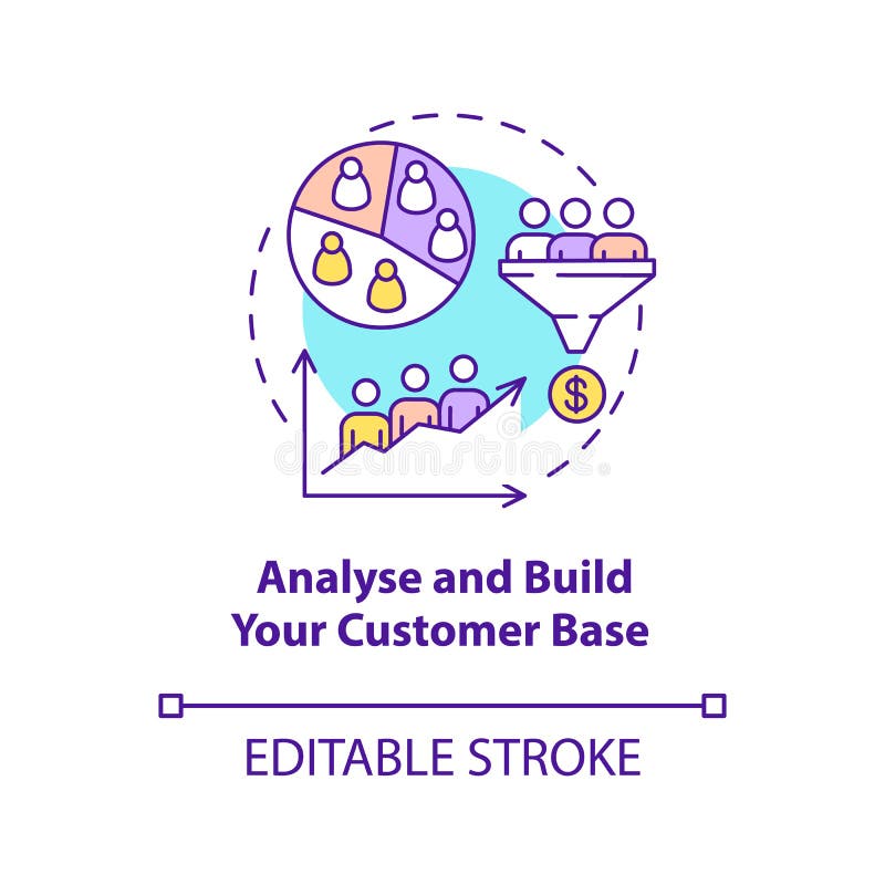 Customer Base stock vector. Illustration of consumer - 40830062