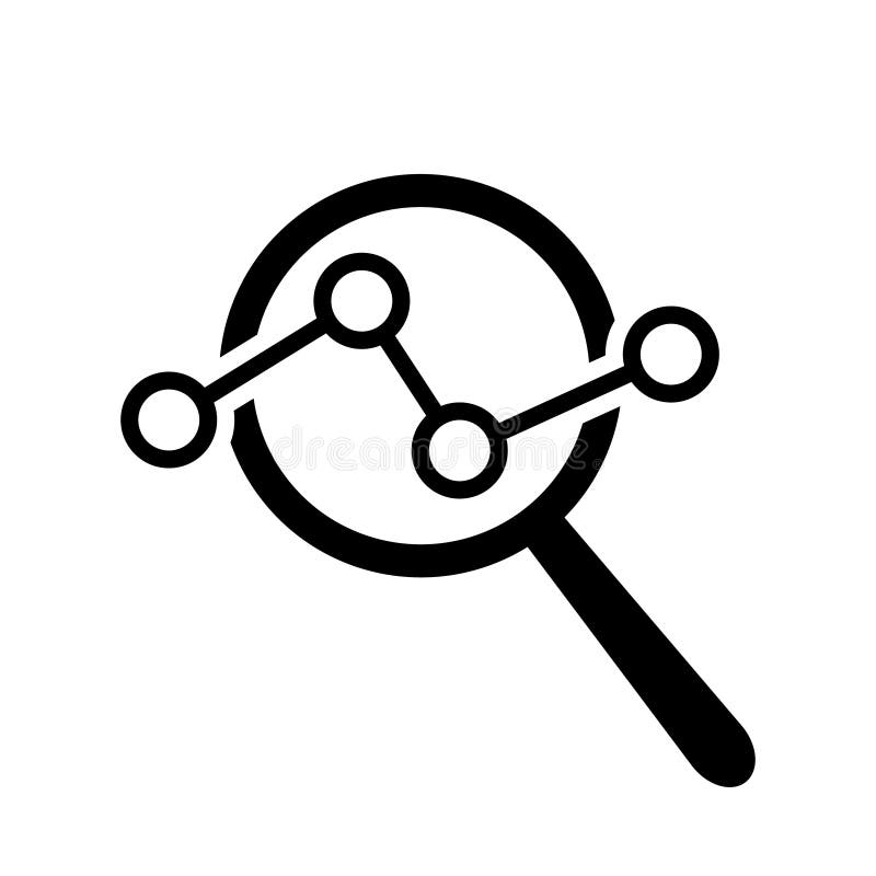 Pictogram Voor Seo-analyse. Webnavigatiekaart. Verkeersbeheer. Vector ...
