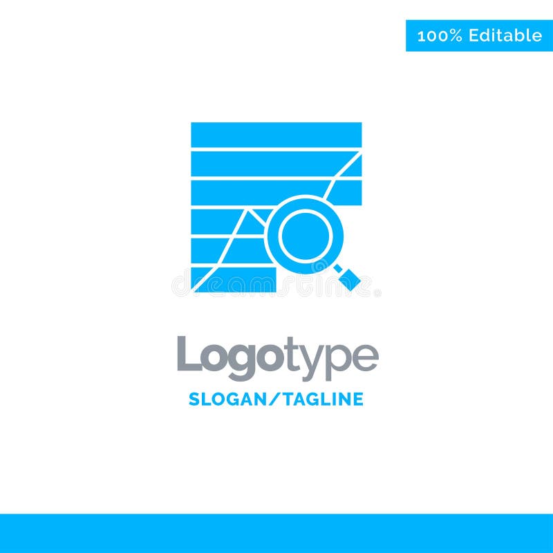 Analysis, Analytic, Analytics, Chart, Data, Graph Blue Solid Logo ...