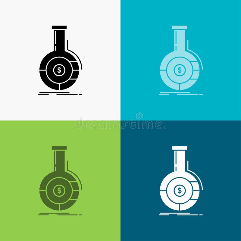 Analysis, Analytics, Banking, Business, Financial Icon Over Various ...