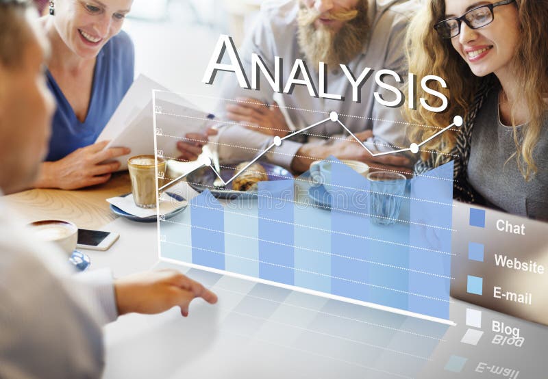 Analysis Analytics Business Statistics Concept Stock Photo - Image of ...
