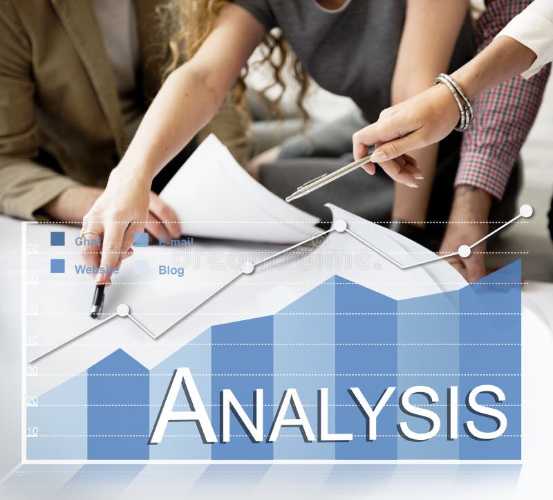 Analysis Analytics Business Statistics Concept Stock Photo - Image of ...