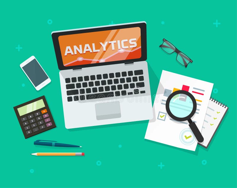 Audit Research on Computer Vector Illustration, Flat Cartoon Paper ...