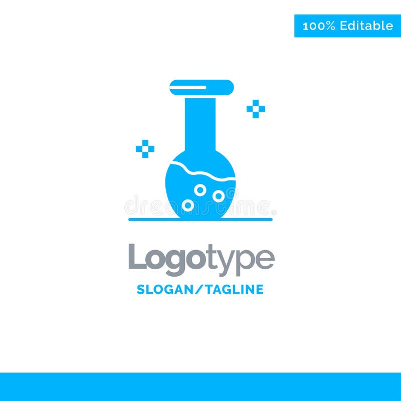 Analysis, Biochemistry, Biology, Chemistry Blue Solid Logo Template ...