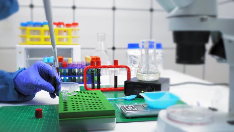 Analysis of Biological Materials in the Scientific Laboratory of ...