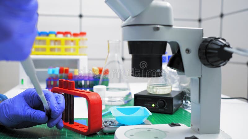 Analysis of Biological Materials in the Scientific Laboratory of ...