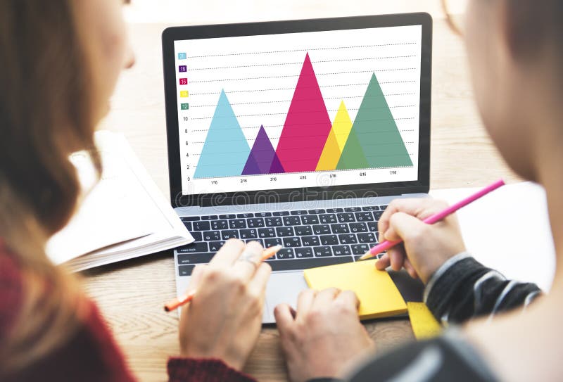 Analysis Business Triangle Chart Concept Stock Image - Image of ...