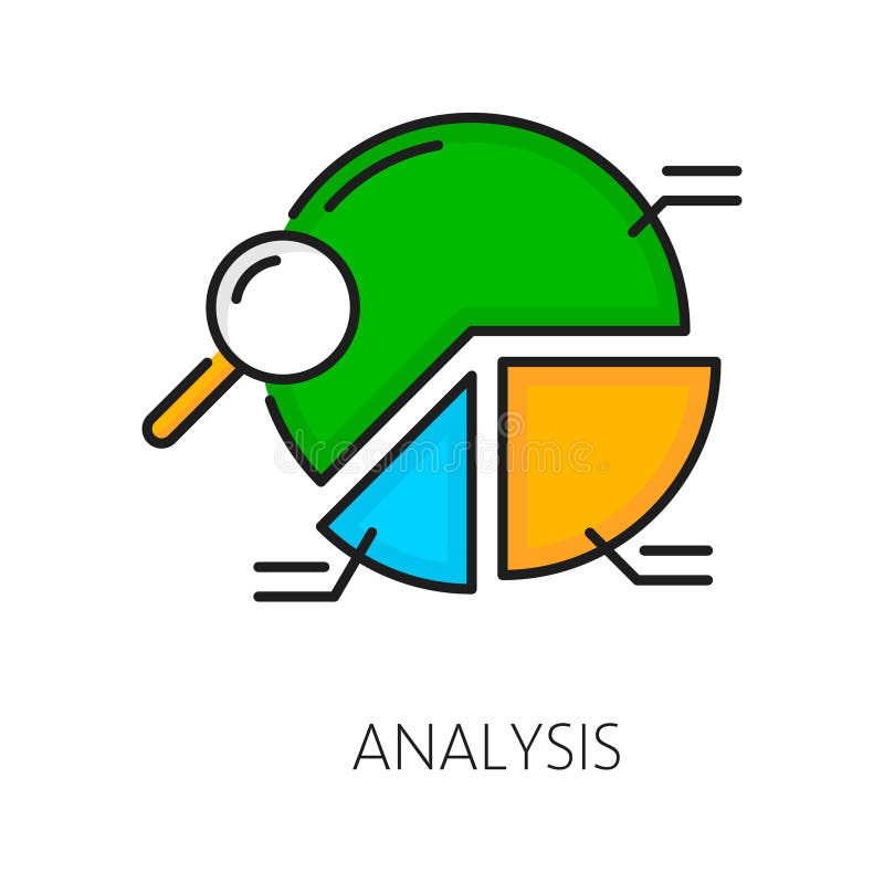 Analysis, CMS Content Management System Icon Stock Vector ...
