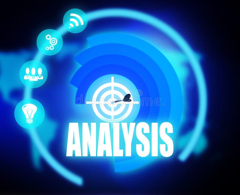 Analysis Concept Plan Graphic Stock Illustration - Illustration of ...