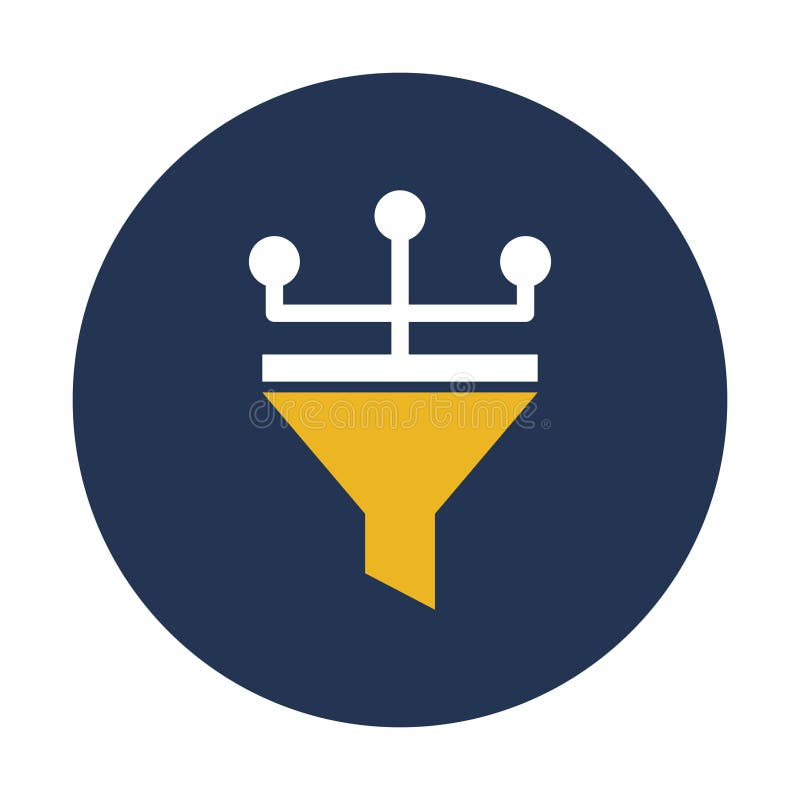 Analysis Conversion Marketing Vector Icon Which Can Easily Modify Stock ...