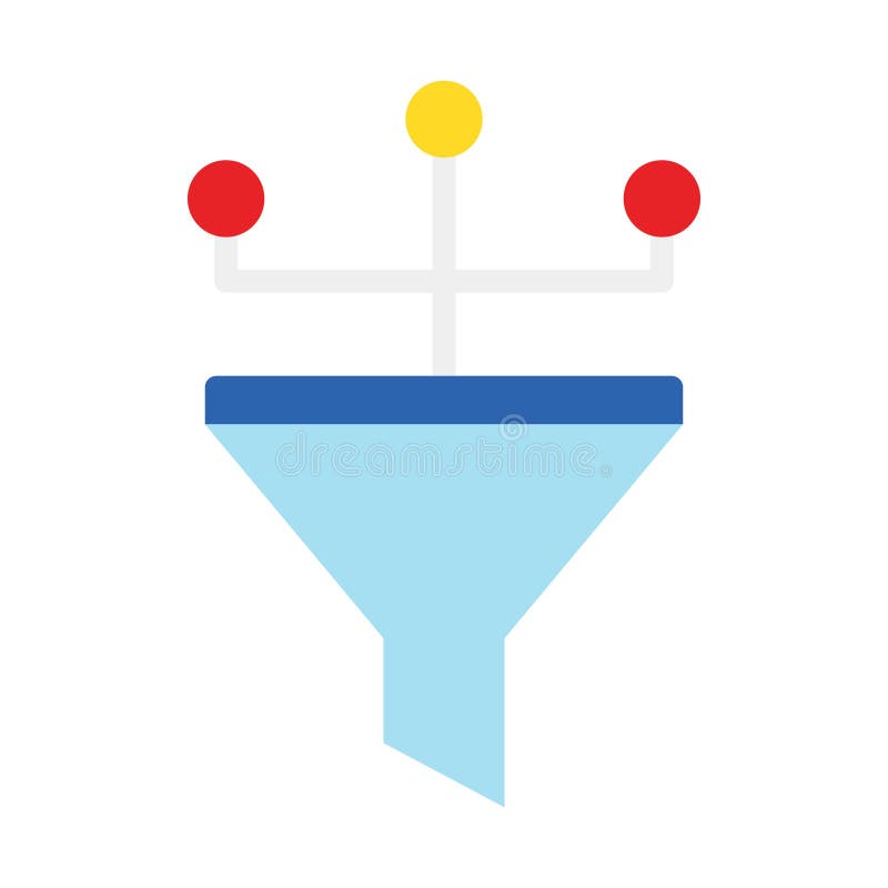 Analysis Conversion Marketing Vector Icon Which Can Easily Modify Stock ...