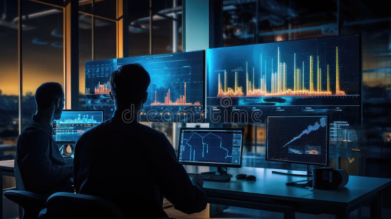 Analysis data construction stock illustration. Illustration of ...