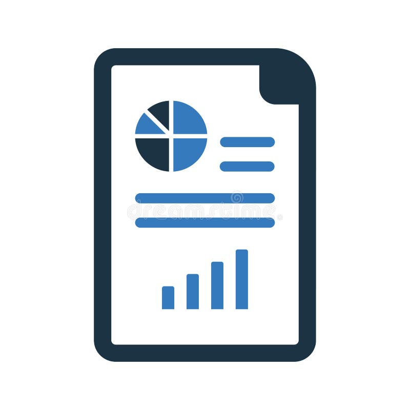Analysis, Diagram, Report, Revenue Icon. Simple Editable Vector Design ...